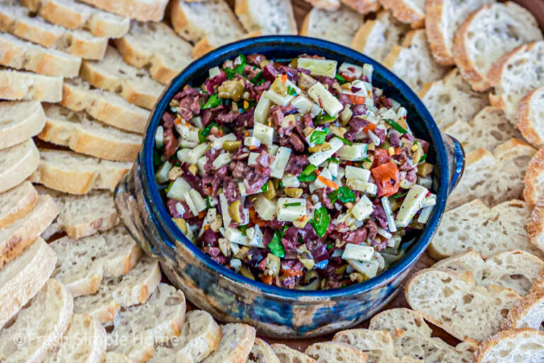 Chunky Green Olive Tapenade Recipe — Fresh Simple Home