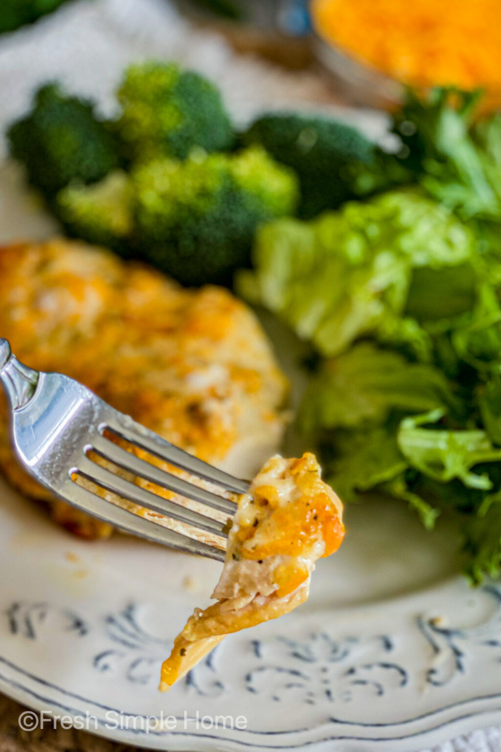 Cheddar Ranch Chicken Bake — Fresh Simple Home