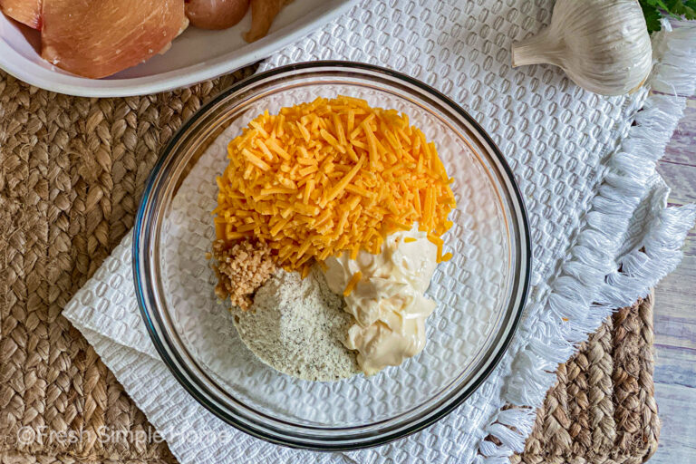 Cheddar Ranch Chicken Bake — Fresh Simple Home